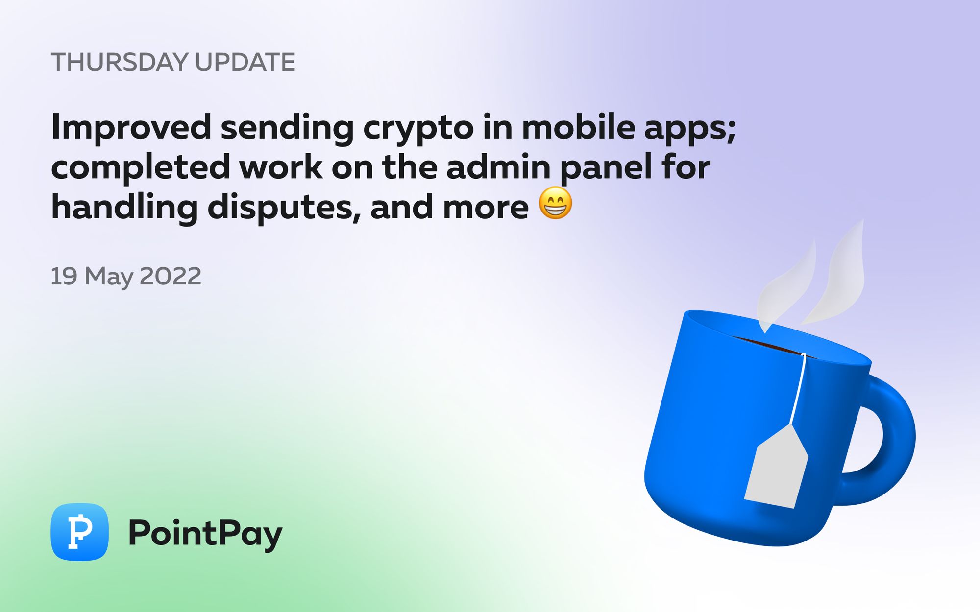 Thursday update from PointPay
