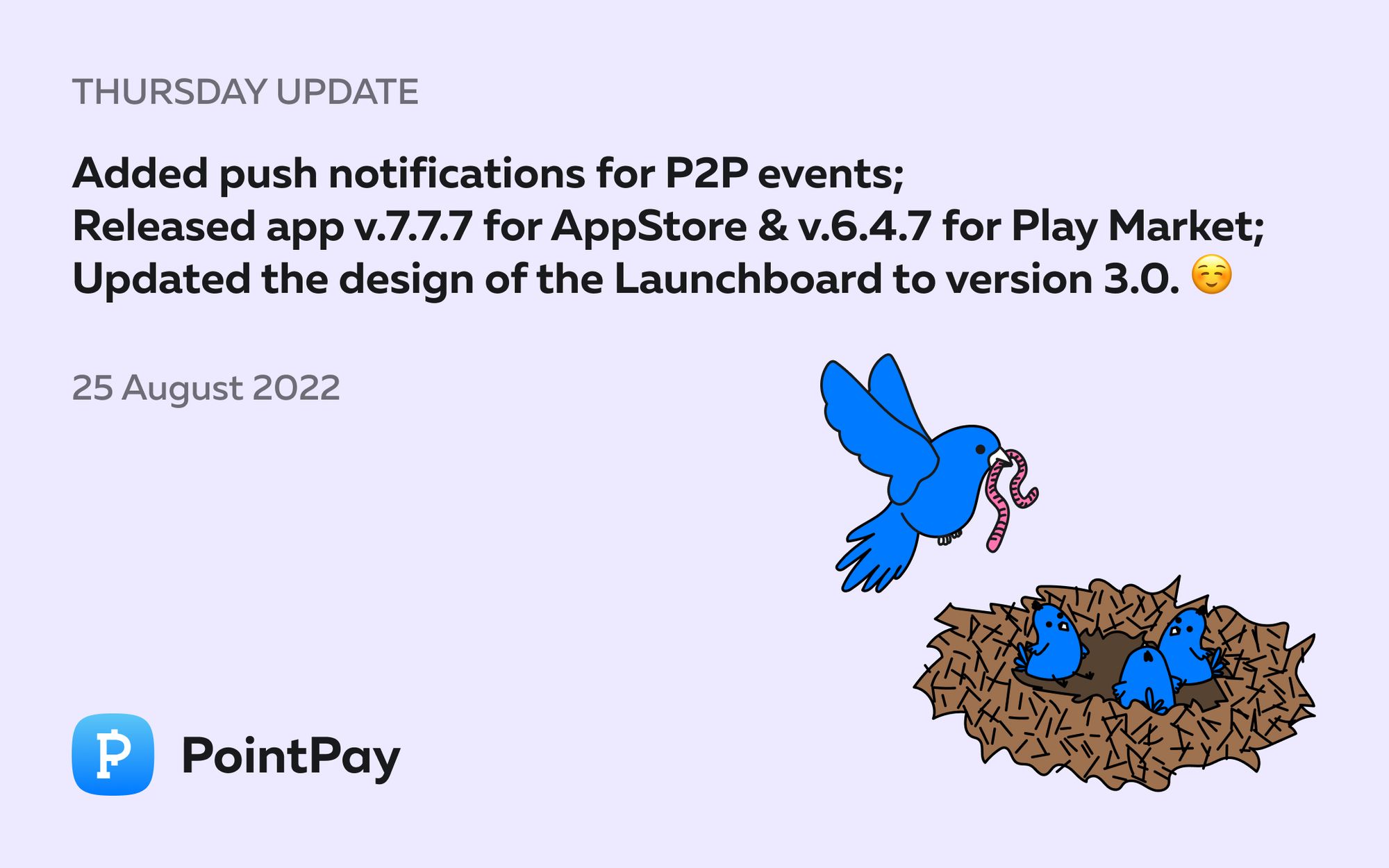 PointPay Thursday Update