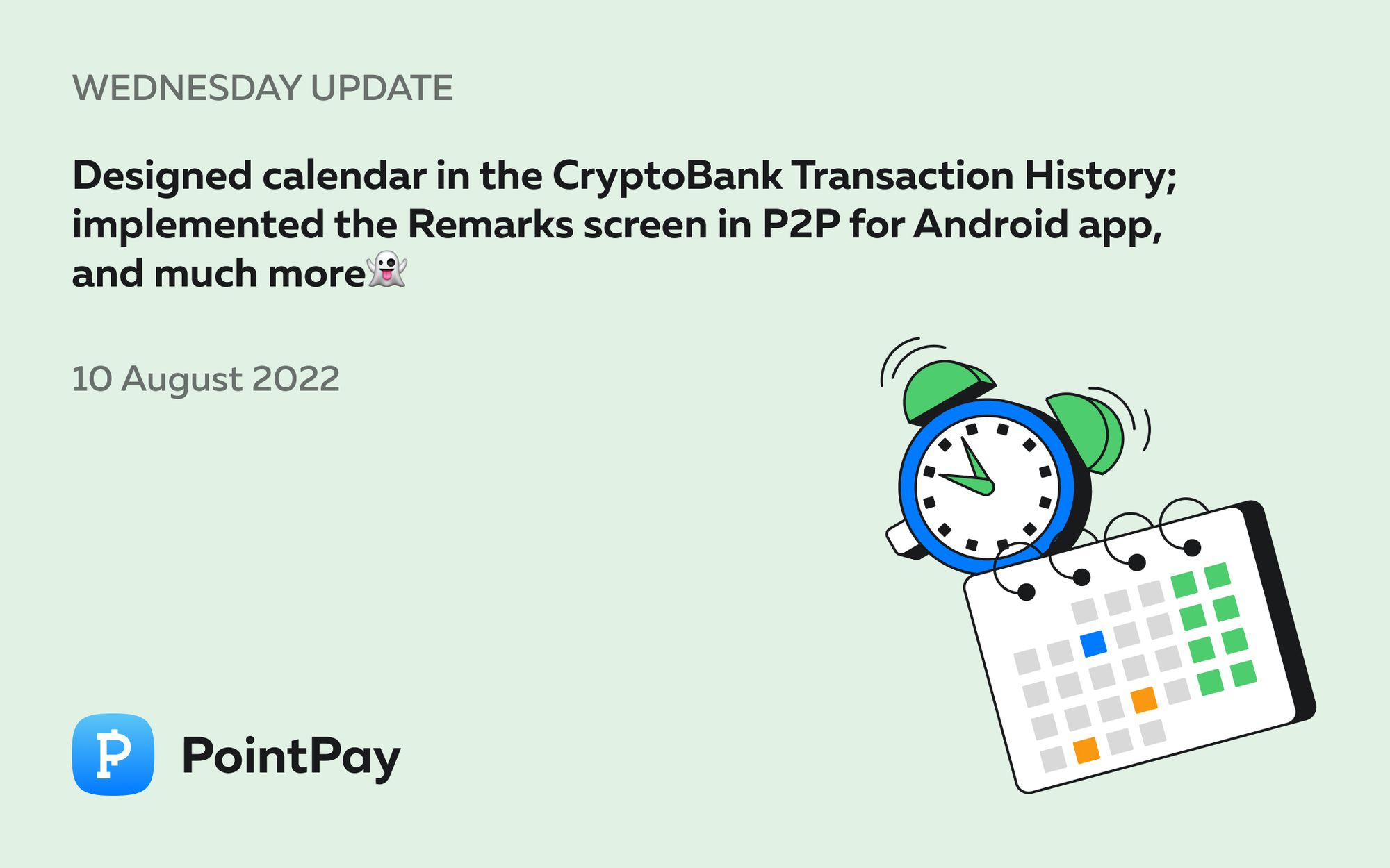 PointPay Wednesday Update