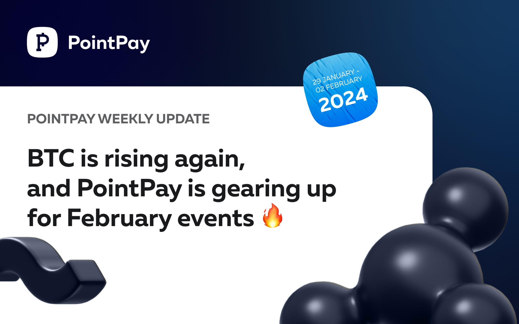 PointPay Weekly Digest (29 Jan - 02 Feb 2024): AMA Insights, Trading Competitions & Crypto Trends