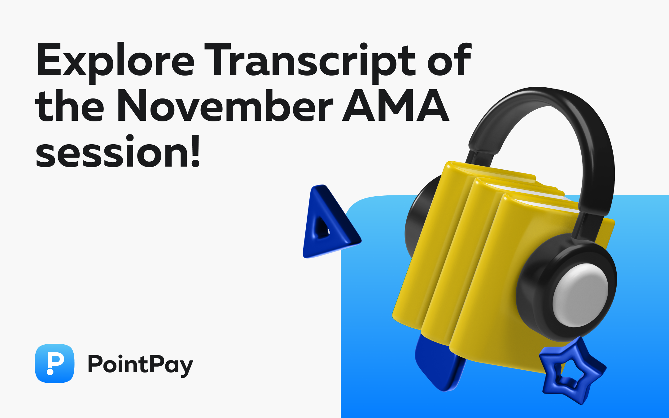 Transcript of AMA with CEO of PointPay – Vladimir Kardapoltsev ...