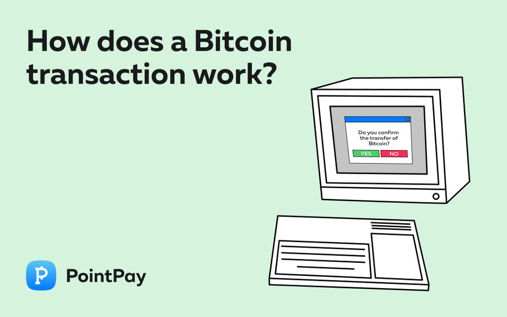 How do Bitcoin transactions work